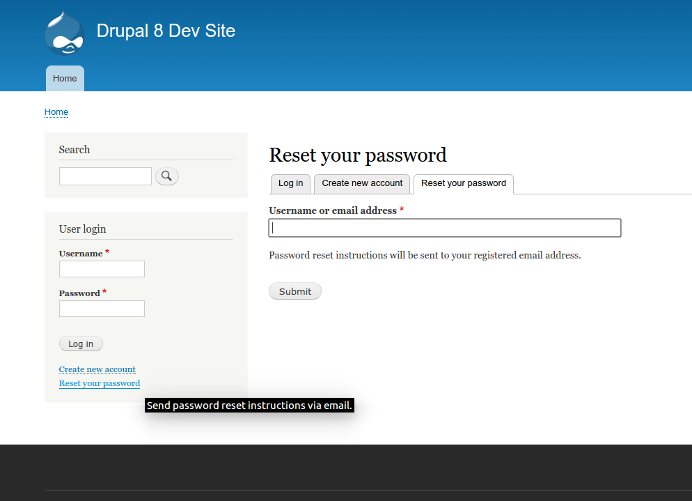 Terminology wrong around "Request new password" [#734536] | Drupal.org